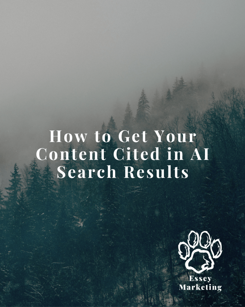 How to Get Your Content Cited in AI Search Results | Essey Marketing